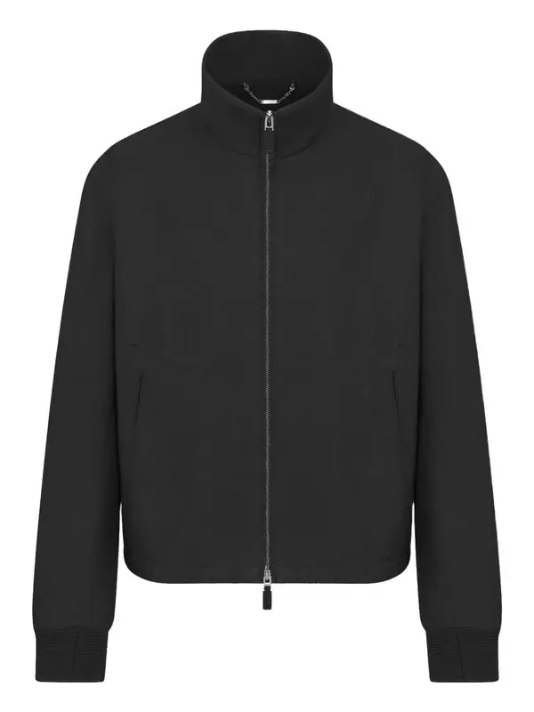 Dior Embroidered Blouson Jacket - Black