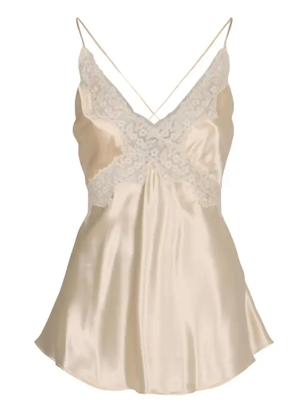 Alberta Ferretti V-neck Camisole - Nude