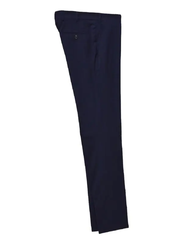 Brunello Cucinelli Tailored Pressed-crease Trousers - Blue