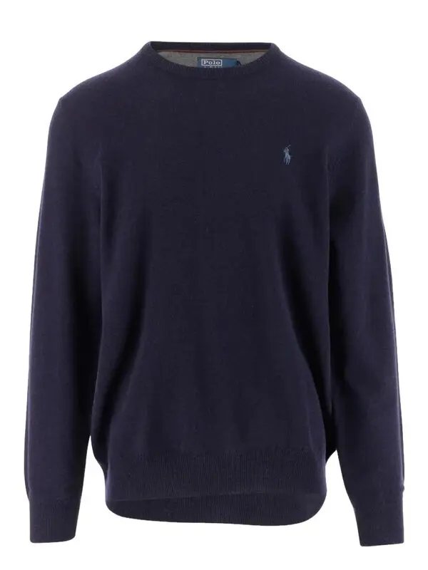 Polo Ralph Lauren Embroidered Knit Jumper - Black