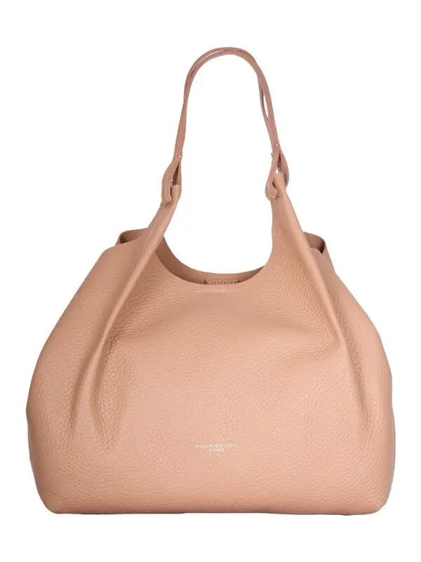 GIANNI CHIARINI Leather Shoulder Bag - Nude