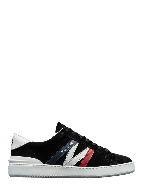 Moncler Monaco Low-top Sneakers - Black