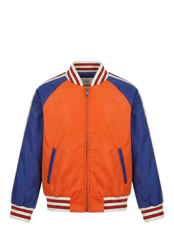 Gucci Striped Pilot Casual Jacket - Red
