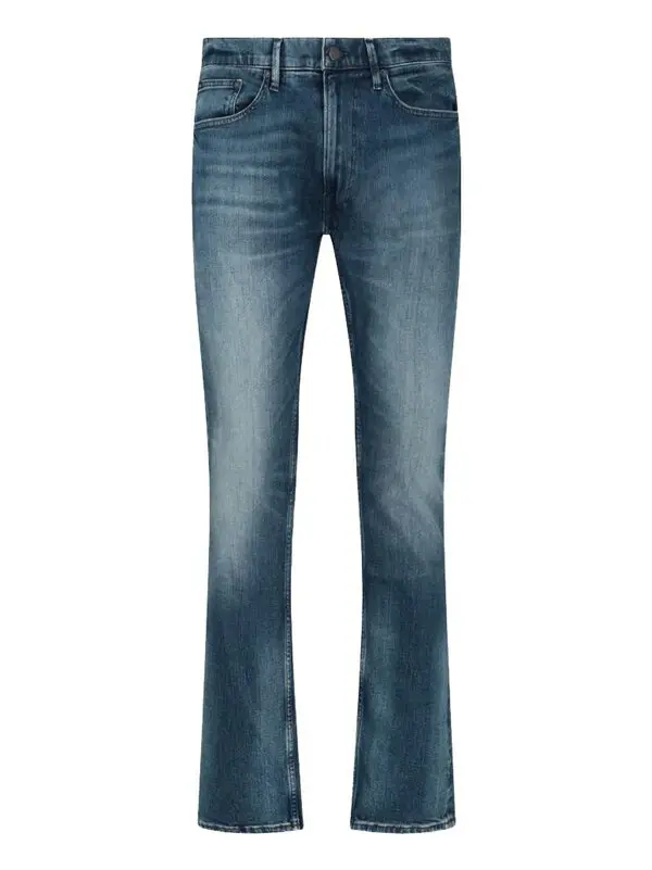 Polo Ralph Lauren Bleached Wash Slim-cut Jeans - Blue