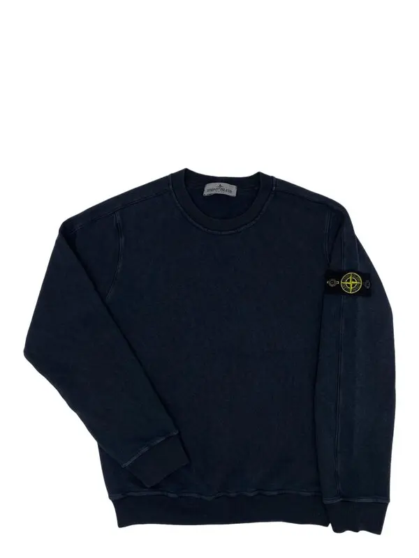 Stone Island Round Neck Sweater - Blue