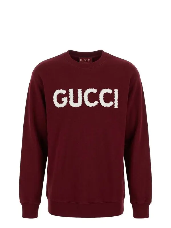 Gucci Embroidered Logo Sweatshirt - Enkelahong
