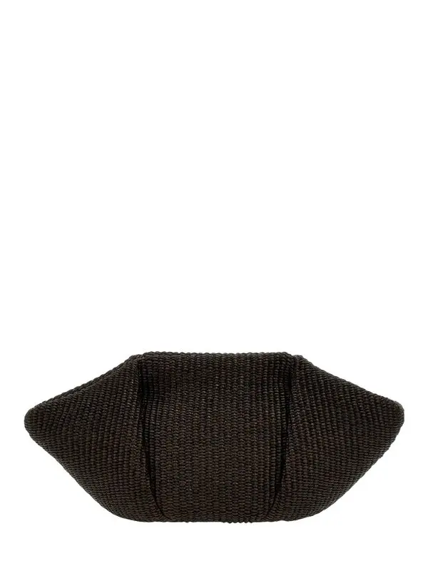 Brunello Cucinelli Woven Clutch Bag - Brown