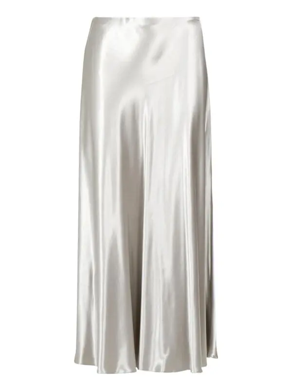 Alberta Ferretti Midi Skirt - White