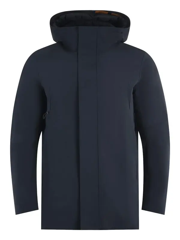 RRD Detachable Hooded Coat - Black