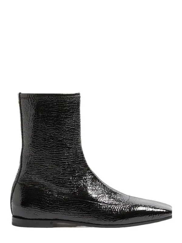 Valentino Garavani Pointed Toe Ankle Boots - Black