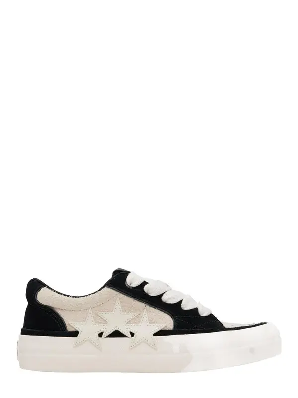 Amiri Suede Skel Low-top Sneakers - Birch/black