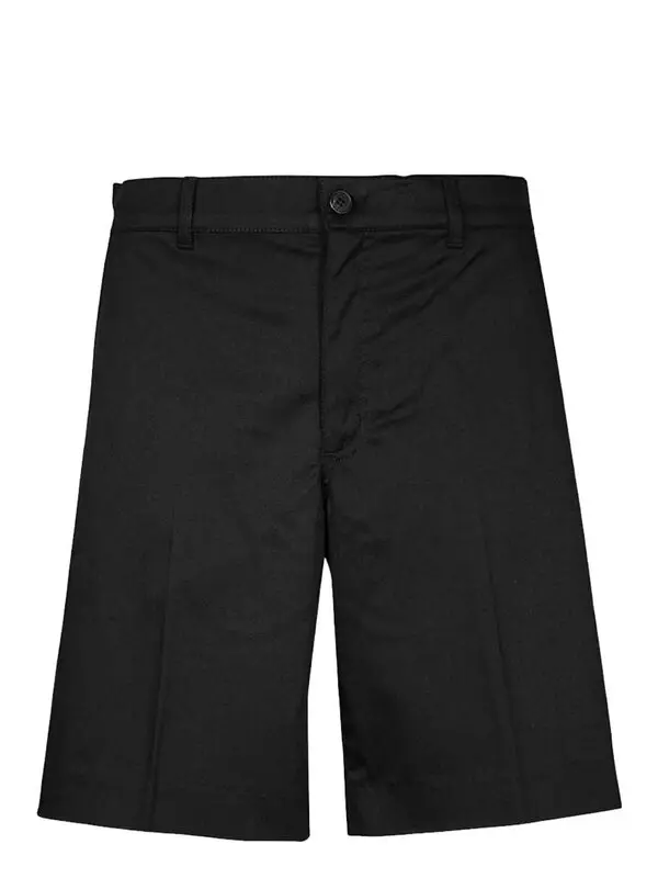 Givenchy Label Patch Chino Shorts - Black