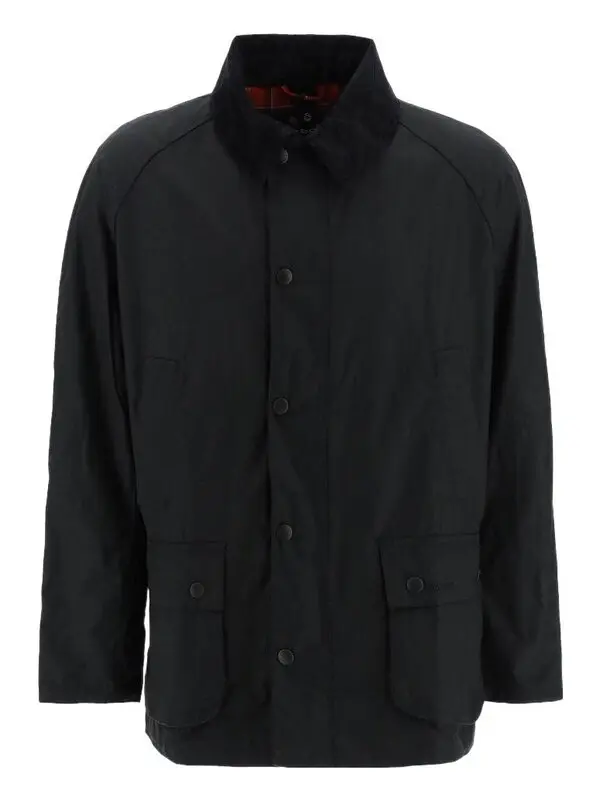 Barbour Ashby Wax Jacket - Black