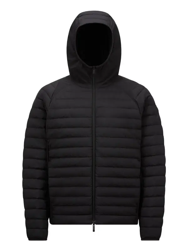 Moncler Galbert Hooded Short Down Jacket - Black