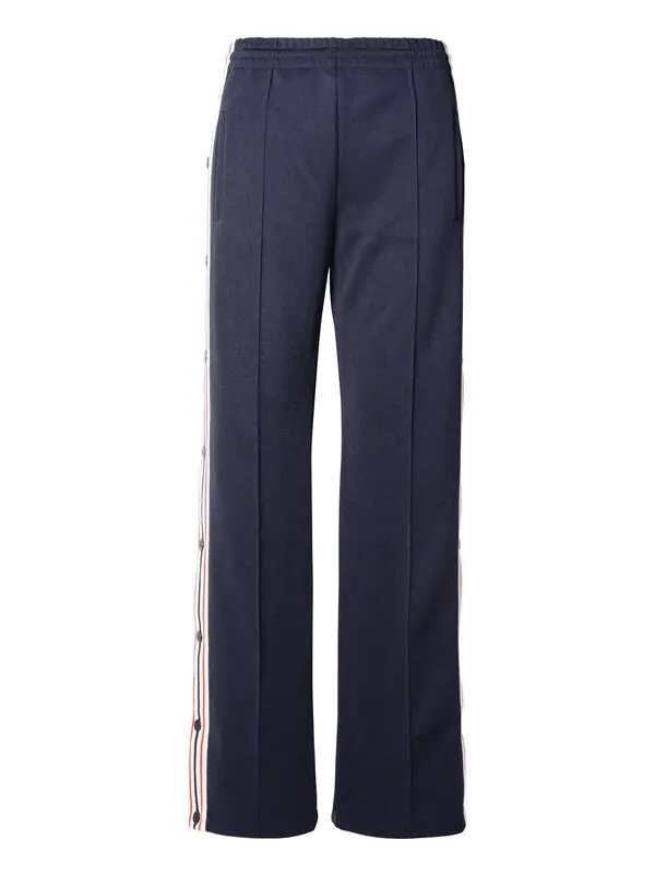 GOLDEN GOOSE Side-striped Track Pants - Black