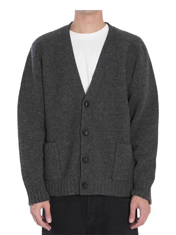 Bottega Veneta Wool Cardigan - Black