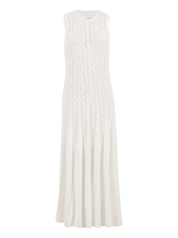 Zimmermann Wylie Knit Dress - Ivory
