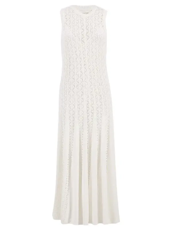 Zimmermann Wylie Knit Dress - Ivory