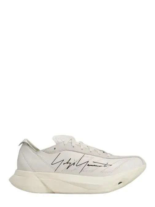 Y3 Adios Pro 3.0 Lx Leather Sneakers - White