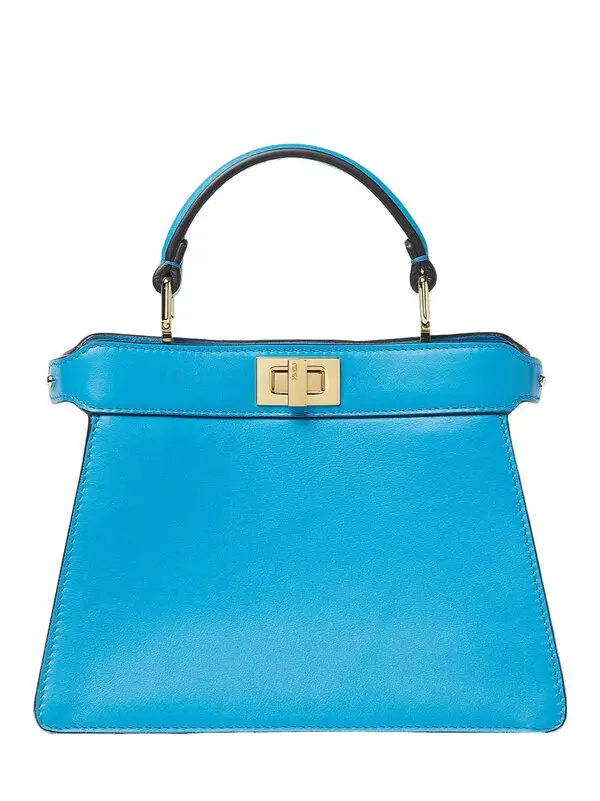 Fendi Peekaboo Iseeu Petite Tote Bag - Light Blue