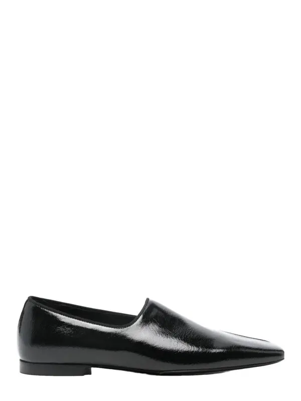 TOTEME The Piped Loafer - Black