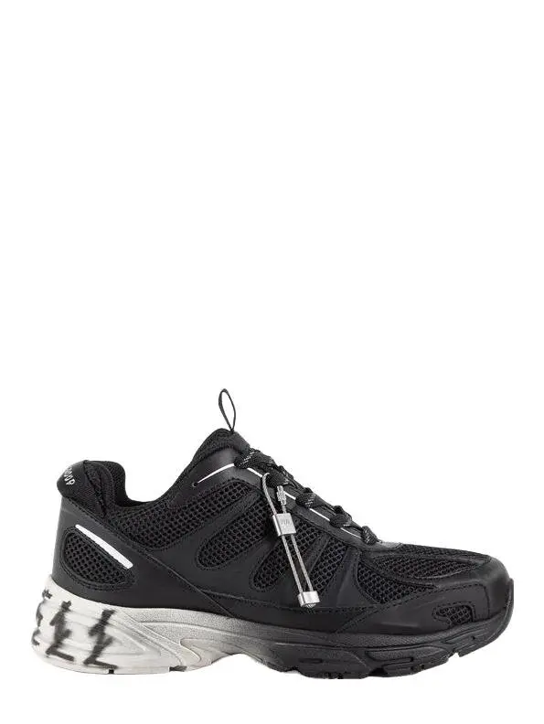 44 LABEL GROUP Dragger Sneakers With Metallic Yarn And Custom Lock - Black