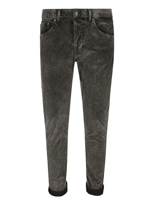 DONDUP Corduroy Pants - Black