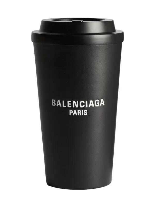 Balenciaga 9 Am Coffee Cup Clutch Bag - Black