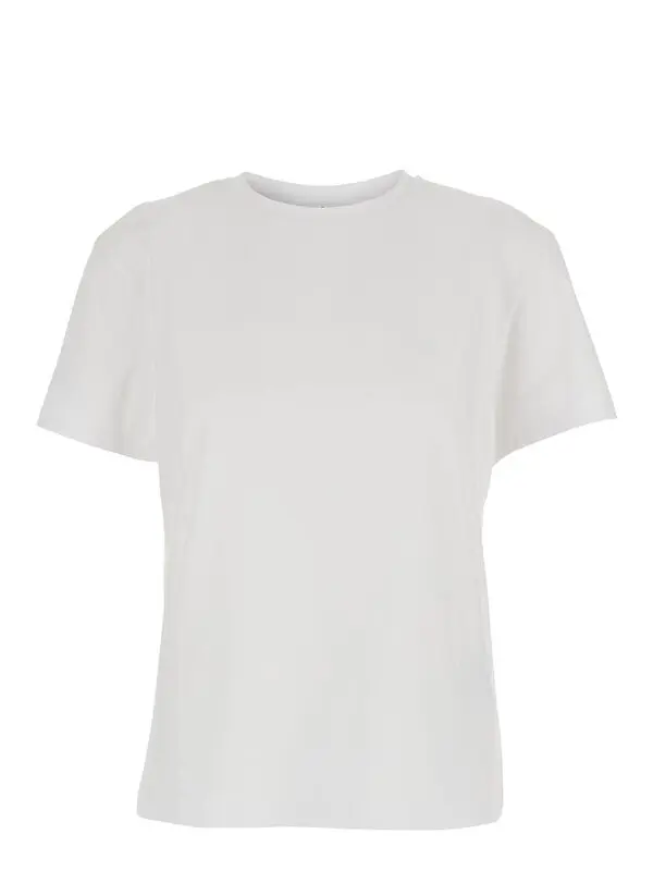 Acne Studios Regular Fit T-shirt - White