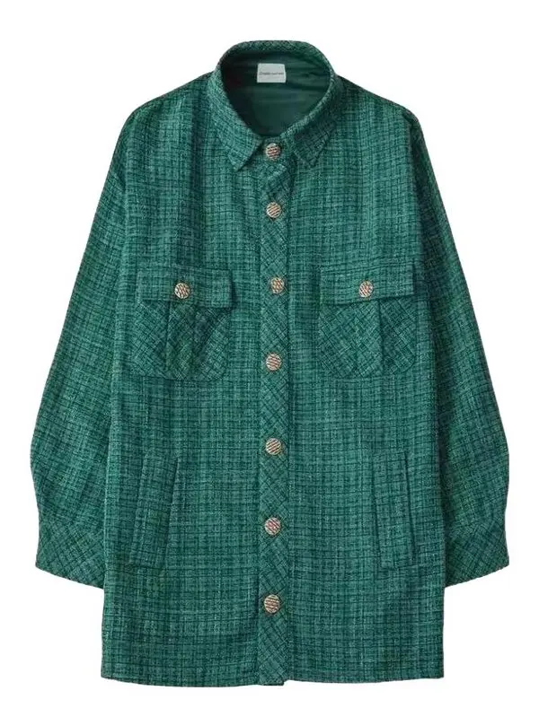CHARLIE LUCIANO Four-pocket Shirt Jacket - Blue