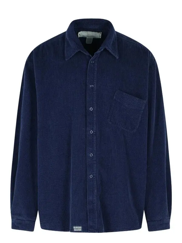 ERL Corduroy Woven Overshirt - Black