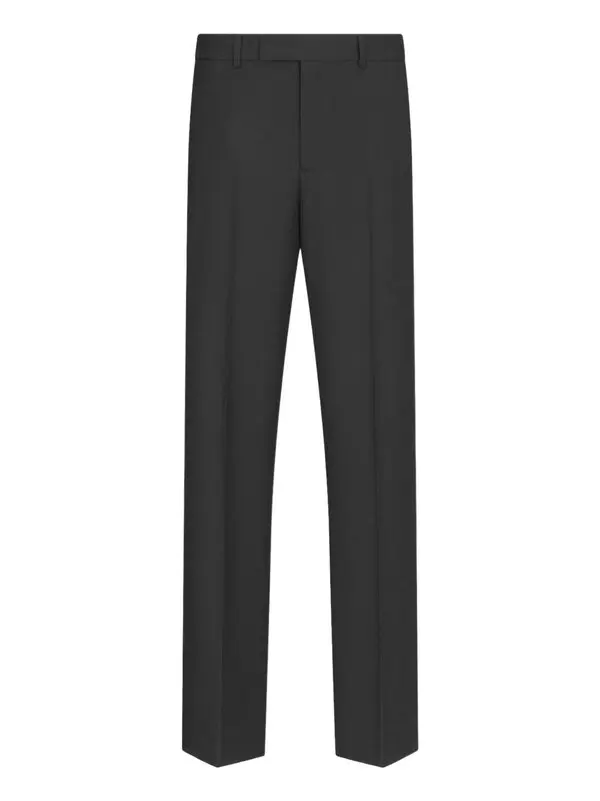 Dior Double Pocket Loose Pants - Black