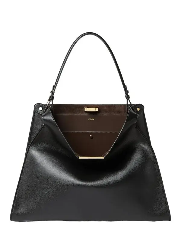 Fendi Way Large Tote Bag - Black