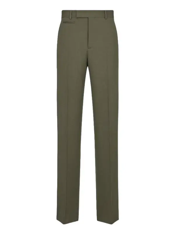 Dior Logo Casual Pants - Green