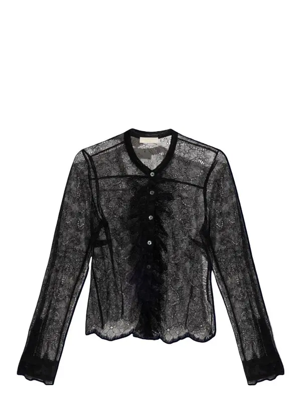 Ulla Johnson Cecile Lace Blouse - Black