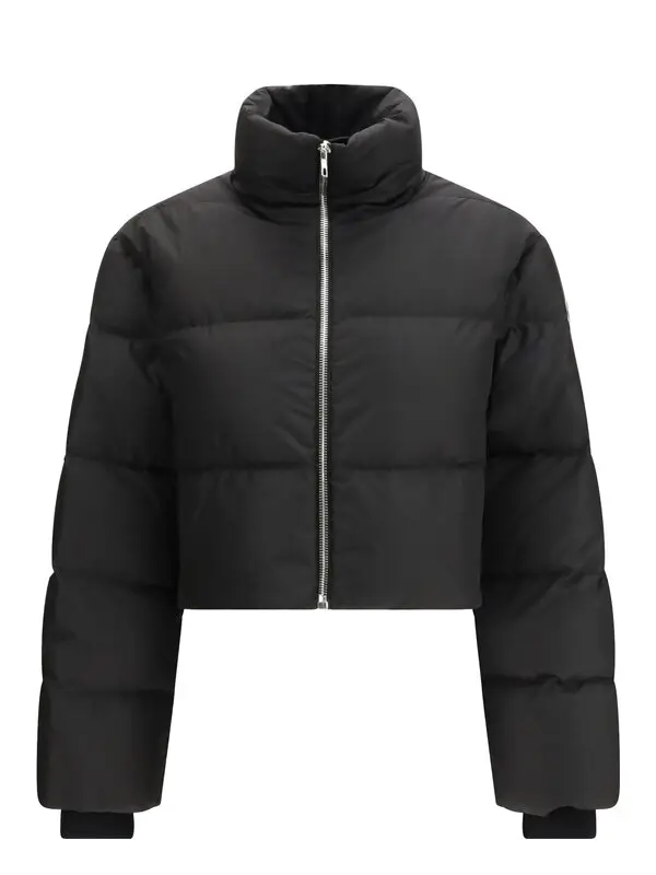 Moncler Cropped Cyclopic Down Jacket - Black