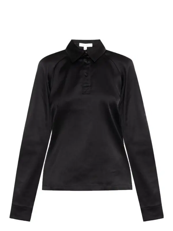 J.W.ANDERSON Satin Wrap Skirt - Black