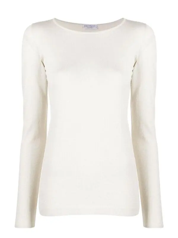Brunello Cucinelli Long-sleeved Crewneck Jumper - No
