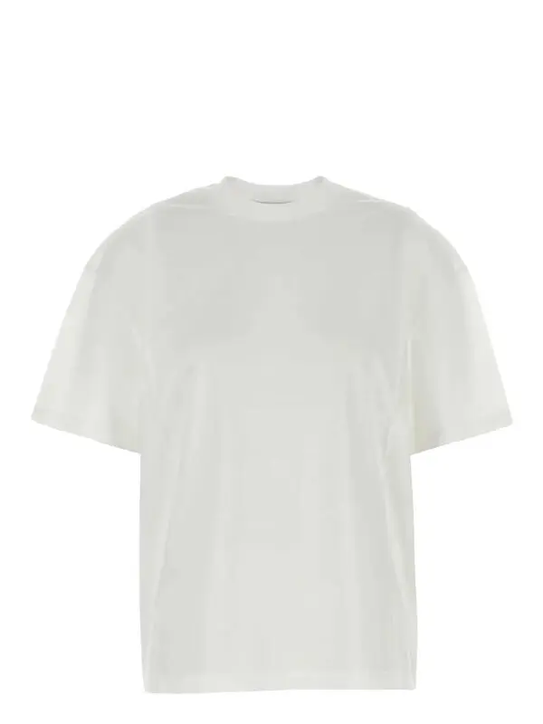 Prada Short-sleeved Crewneck T-shirt - White