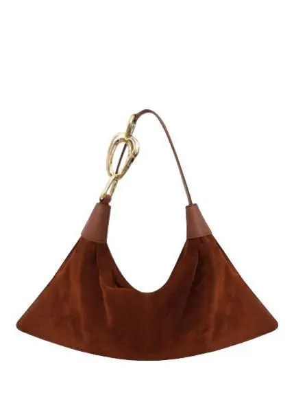 Zimmermann Trampoline Small Hobo Bag - Tan