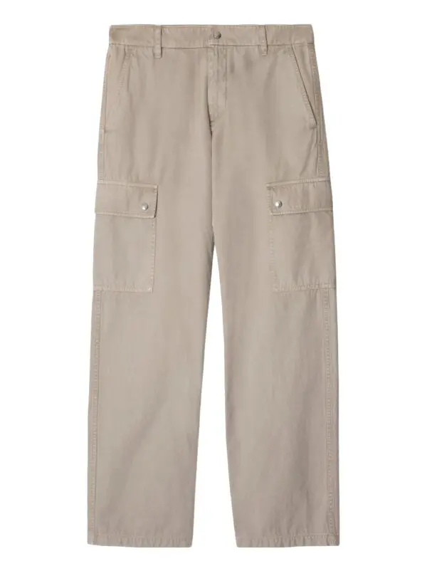Burberry Straight-leg Cargo Trousers - Nude