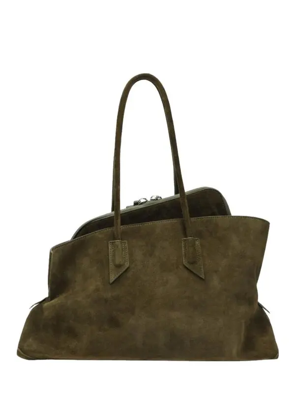 Attico Medium La Passeggiata Shoulder Bag - Green