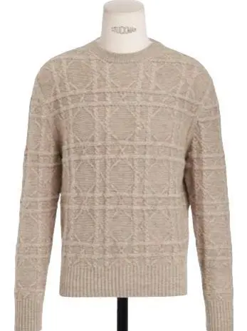 Dior Icons Cannage Jumper - Nude