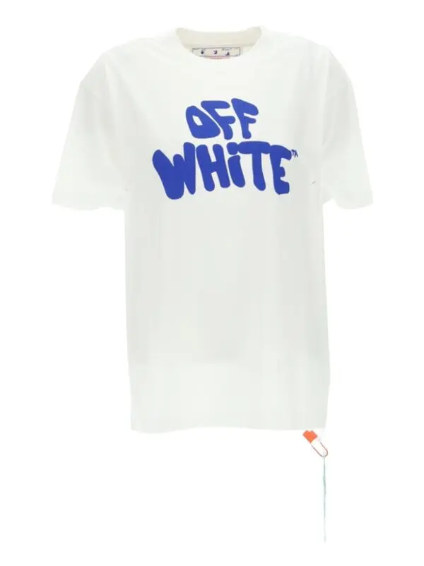 Off-White Logo Print T-shirt - White