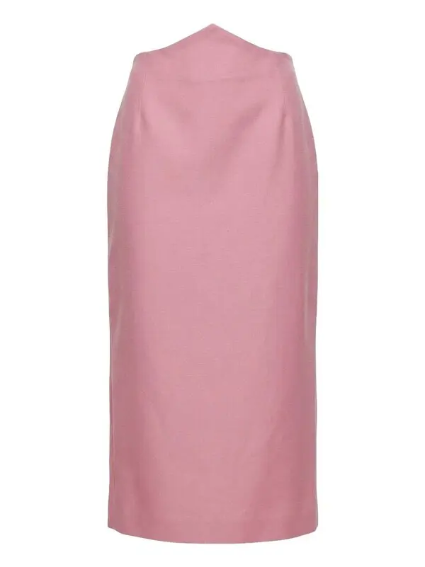 Gucci High-waisted Midi Skirt - Pink