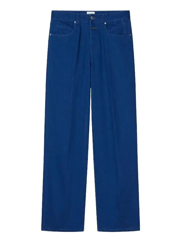 Closed Nikka Wide-leg Trousers - Blue