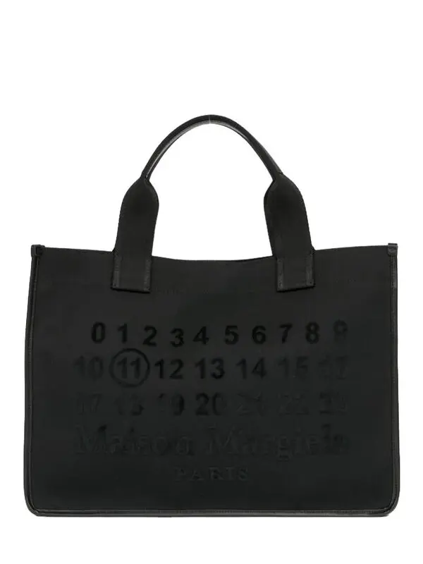 MAISON MARGIELA Small Cabas Top Handle Tote Bag - Black