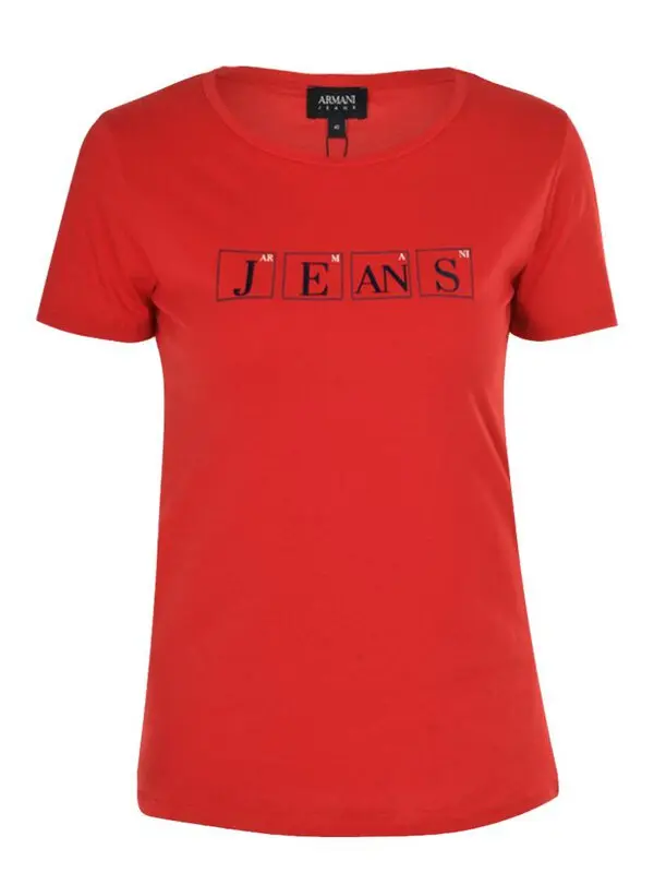 Emporio Armani Logo T-shirt - Red
