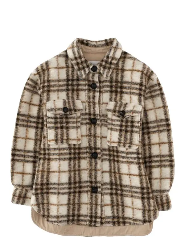 Isabel Marant Étoile Harveli Plaid Coat - No