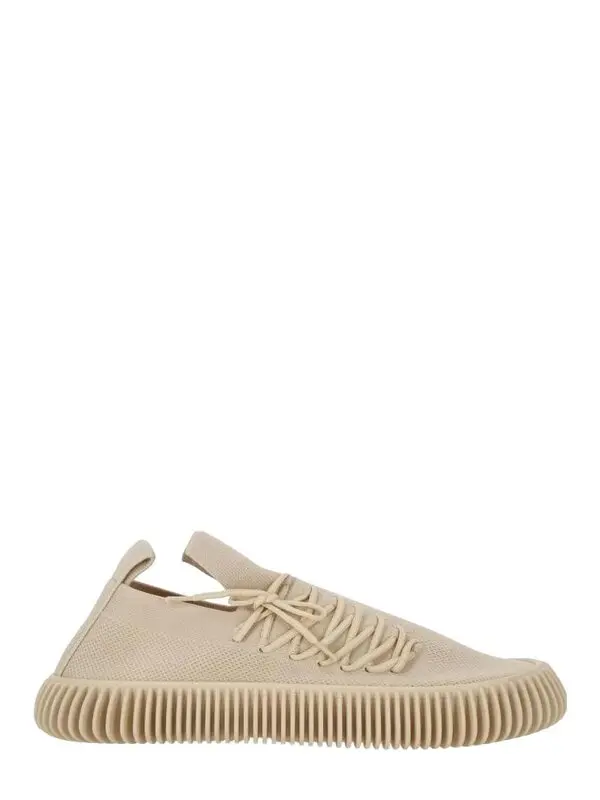 Bottega Veneta Ripple Tech Knit Sneakers - Nude